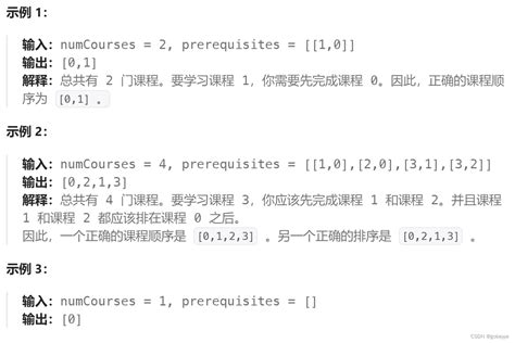拓扑排序详解 Csdn博客