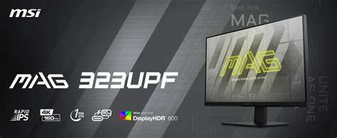 Amazon Com MSI MPG UR QD Gaming Monitor X UHD IPS With Quantum Dot Ms