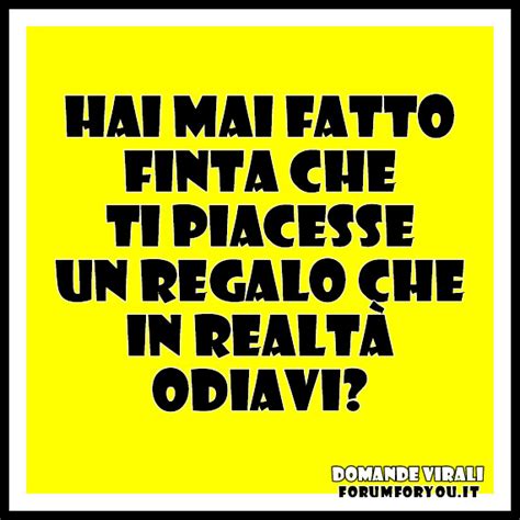 Domande Top Obbligo O Verit Forumforyou It
