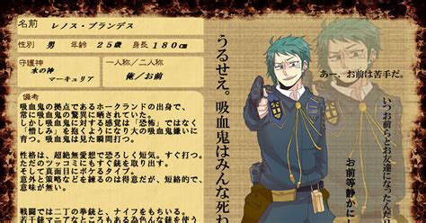 ぴくぶら】 【ぴくぶら】レノス【特殊武装警察】 着色料ゆったりのイラスト Pixiv