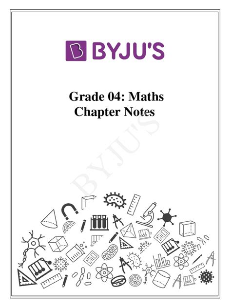 grade 04 mathematics notes pdf hour mathematics