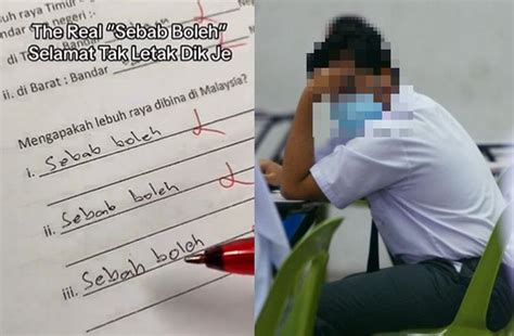 Gagal Jawab Exam Pelajar Tunjuk Pandai Media Sosial Trol Cikgu Di
