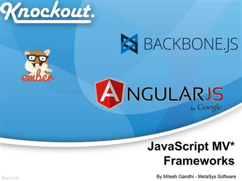 Javascript Frameworks Ppt