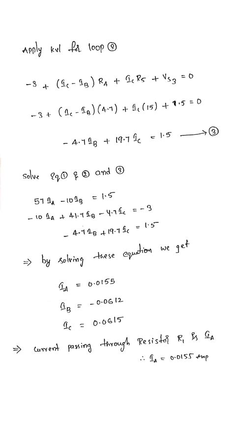 Solved 20 Write The Loop Equations For The Circuit In Figure 9 33