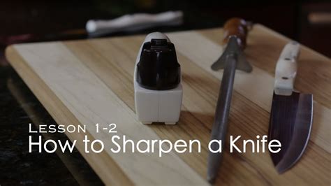 How To Sharpen A Knife YouTube