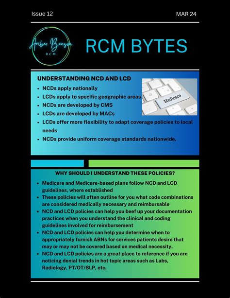 Amber Benson Mba Cpc On Linkedin Ncd And Lcd Guidelines Are Related To Medicare Coverage
