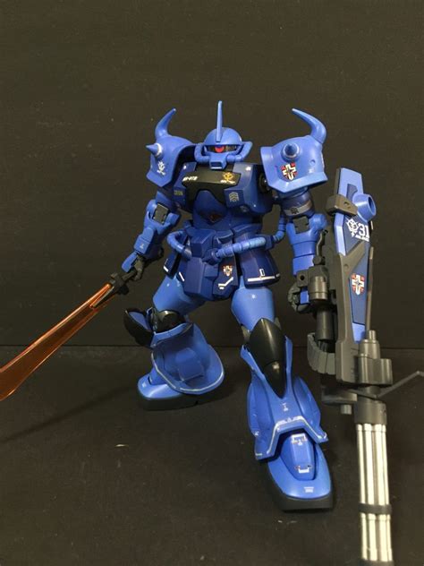 Hgランバラル専用 グフカスタム｜ロメオ8さんのガンプラ作品｜gunsta（ガンスタ）