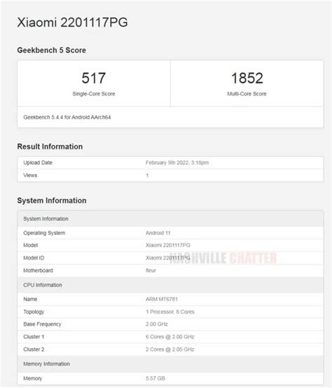 POCO M4 Pro 4G (2201117PG) Geekbench Listing Emerges, Reveals Helio G96