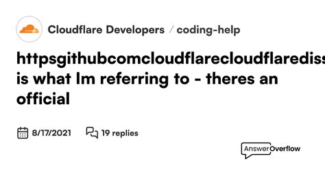 Cloudflarecloudflaredissues59 Is What Im