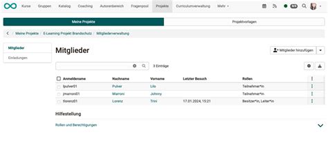 Module Projects Openolat Documentation