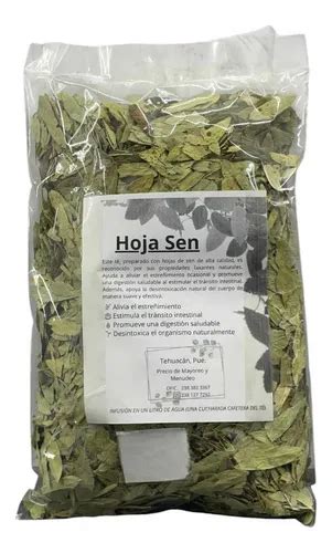 Té Natural De Hoja De Sen 130g Regulación Intestinal Meses Sin Interés