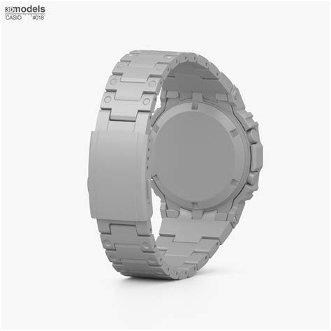 Cassio Gshock Unisex Gold 3d Model Download Watches On
