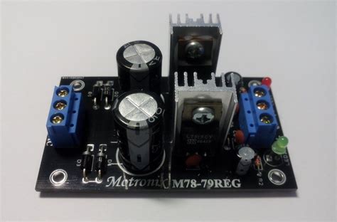 Dual Voltage Regulator Module 12vdc Or 15vdc Or 18vdc Positive