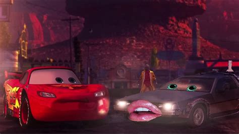 Professional Narrator Tries To Read Lightning Mcqueen X Delorean