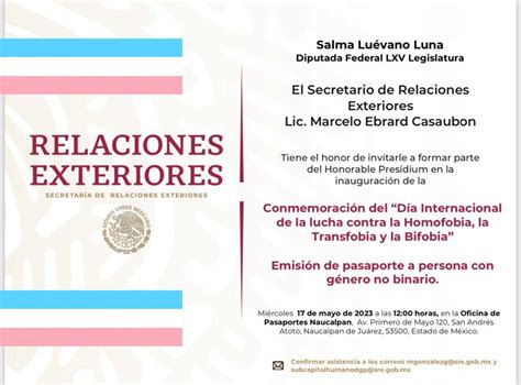 Salma Luévano Luna on Twitter Un honor estar junto al Canciller m
