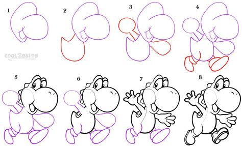 Yoshi Easy Drawing