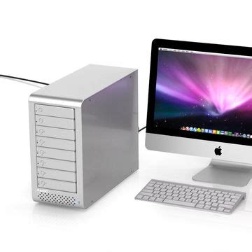 China Multibay Disk Arra Raid HDD Cabinet Raid Hard Drive Enclosure With Raid Mode And