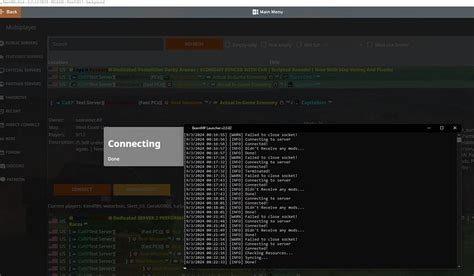 Connection Stuck On Done Support BeamMP