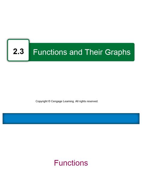 Functions And Their Graphs Pdf Function Mathematics Mathematics