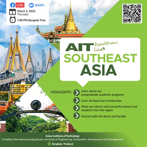 Ait Roadshow Southeast Asia Asian Institute Of Technology