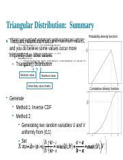 Understanding The Triangular Distribution Methods And Course Hero