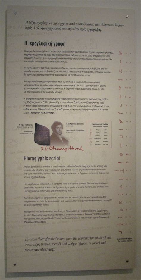 Hieroglyphic Script Η ιερογλυφική γραφή Tilemahos Efthimiadis Flickr