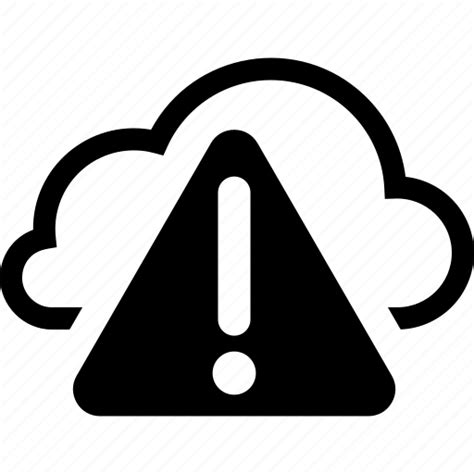 Cloud Notice Prevention Warning Icon