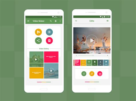 Android Video Editor Ui By Bashar Bhuiyan On Dribbble