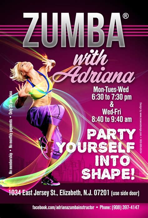 Zumba Classes Poster
