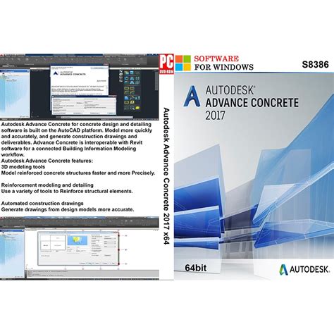 Autodesk Advance Concrete 2017 X64 S8386 Shopee Malaysia