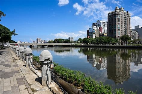 Premium Photo Kaohsiung Taiwan Oct 16 2021 Love River Moring Scene At