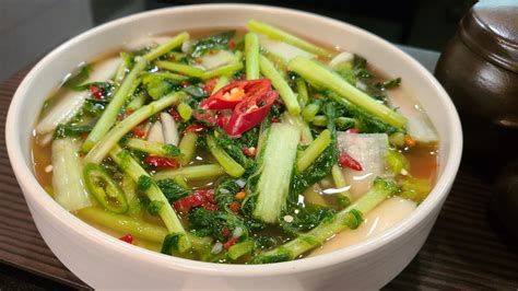 여름을 시원하게 이겨 낼 열무물김치 풀 쑤지 않고 쉽고 맛있게 담그는 방법 Youtube