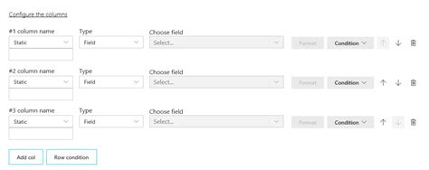 Word Composer Element Table