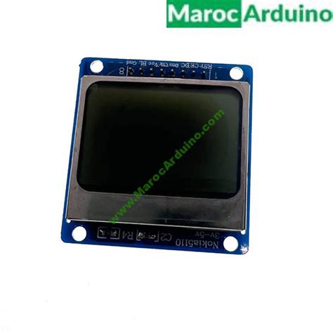 Lcd Nokia 5110 Top Prix Maroc Arduino