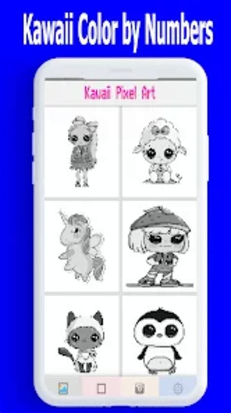 Pixel Kawaii Color By Number For Android Download