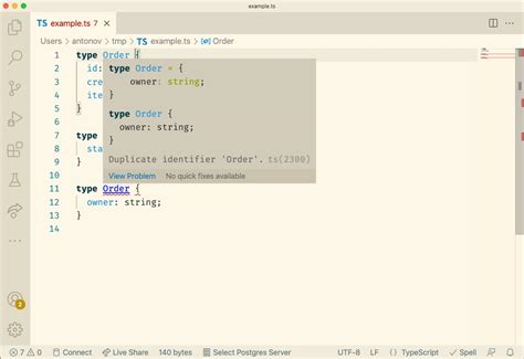 В чём разница между интерфейсами и типами в Typescript — журнал Доктайп
