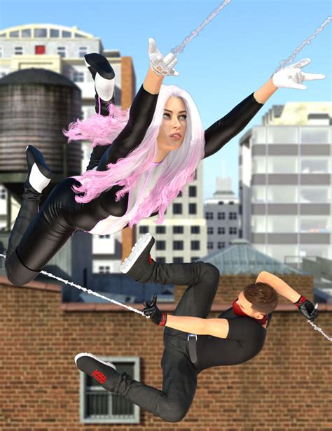 Webslinger Prop And Poses For Genesis 8 And 8 1 2025 Free Daz 3D Models