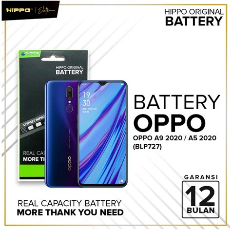 Jual Hippo Baterai Oppo A A Blp Mah Original Cell Battery Batere