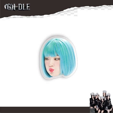新款！ Gi Dle 亞剋力手機氣囊 可伸縮支架 愛豆週邊 Diy 宋雨琦 趙美延 葉淑華 Mini 田小娟 飯製 蝦皮購物
