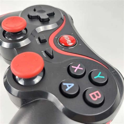 Jual Terios Bluetooth Wireless Gamepad For Smartphone And Smart Tv Box T3 Wewant Double Consol