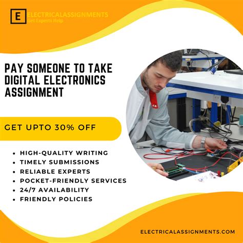 Hire Someone To Take Digital Electronics Assignment Hire Someone To Do Electrical Engineering