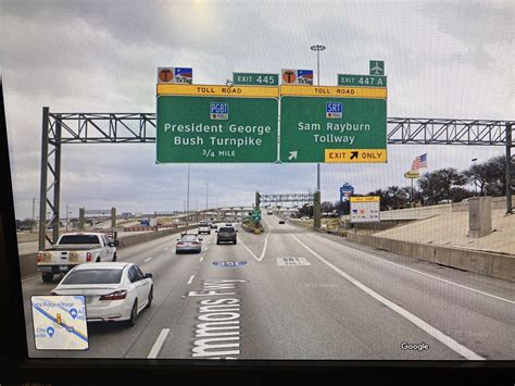 Highway Exit Road Signs