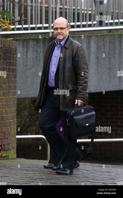 Mike Wilcock Arrives At Maidstone Crown Court Kent For The Sentencing