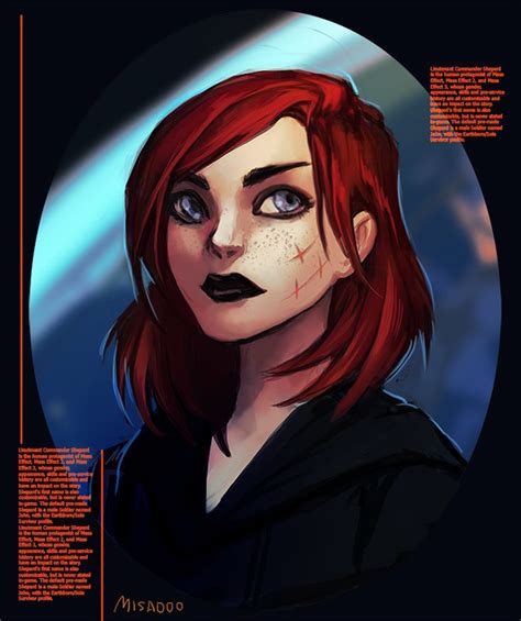 Femshep Commander Shepard Me персонажи Mass Effect Misa0o0