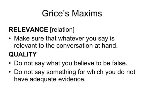 Semantics And Pragmatics Ppt
