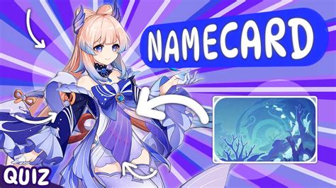 QUIZ GUESS GENSHIN IMPACT CHARACTERS BY NAMECARDS YouTube