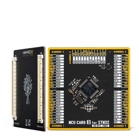 MCU CARD 3 For STM32 STM32F303RC Mikroe