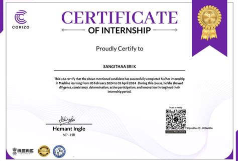 Corizo Machinelearning Internship Sangithaa Sri K
