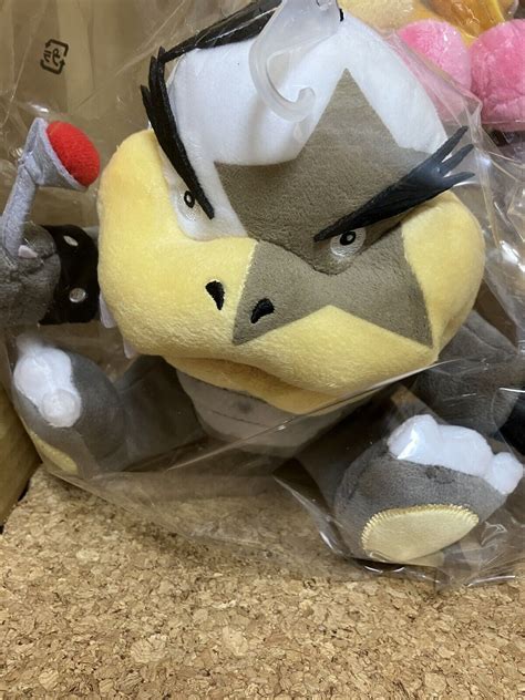 Sanei All Star Collection Super Mario Plush Toy Koopalings Set Of 7