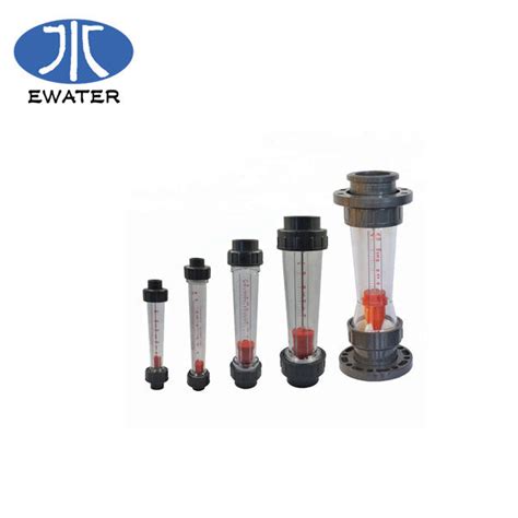 Float Type Flow Meter Tube Float Rotameter Flowmeter For Water Liquid